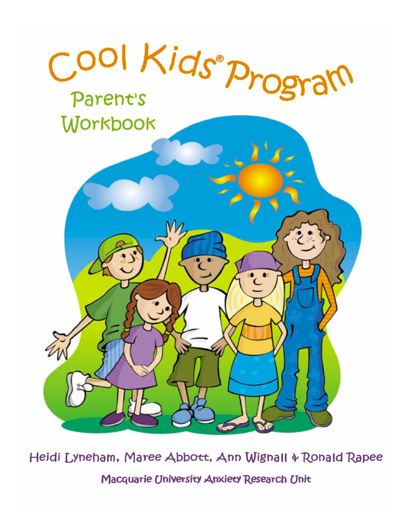 Cool Kids - Manual para Padres | PDF | Ansiedad | Pensamiento