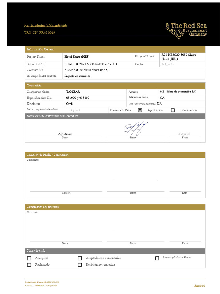 11 MS para muro de contención de RC | PDF | Hormigón | Material compuesto