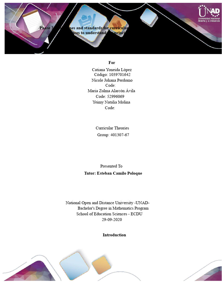 Unit 2 - Phase 2 - Curriculum Theories | PDF | Curriculum | Teachers