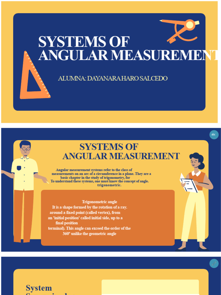 Angular Measurement Systems | PDF