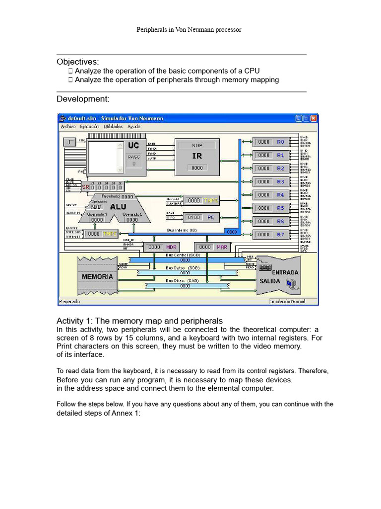 Practice Neumann Peripherals | PDF | Computer Program | Programming