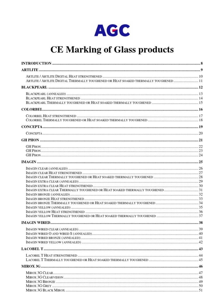 AGC YourGlass | PDF | Annealing (Metallurgy) | Materials Science