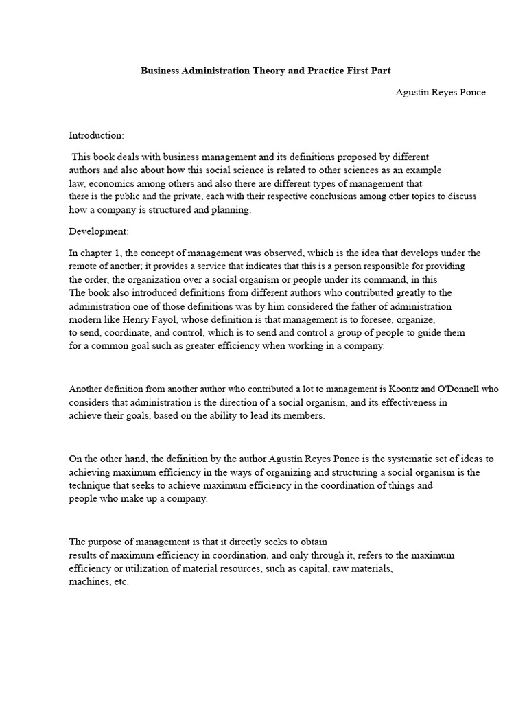 Business Management Concepts Explained | PDF | Survey Methodology | Science