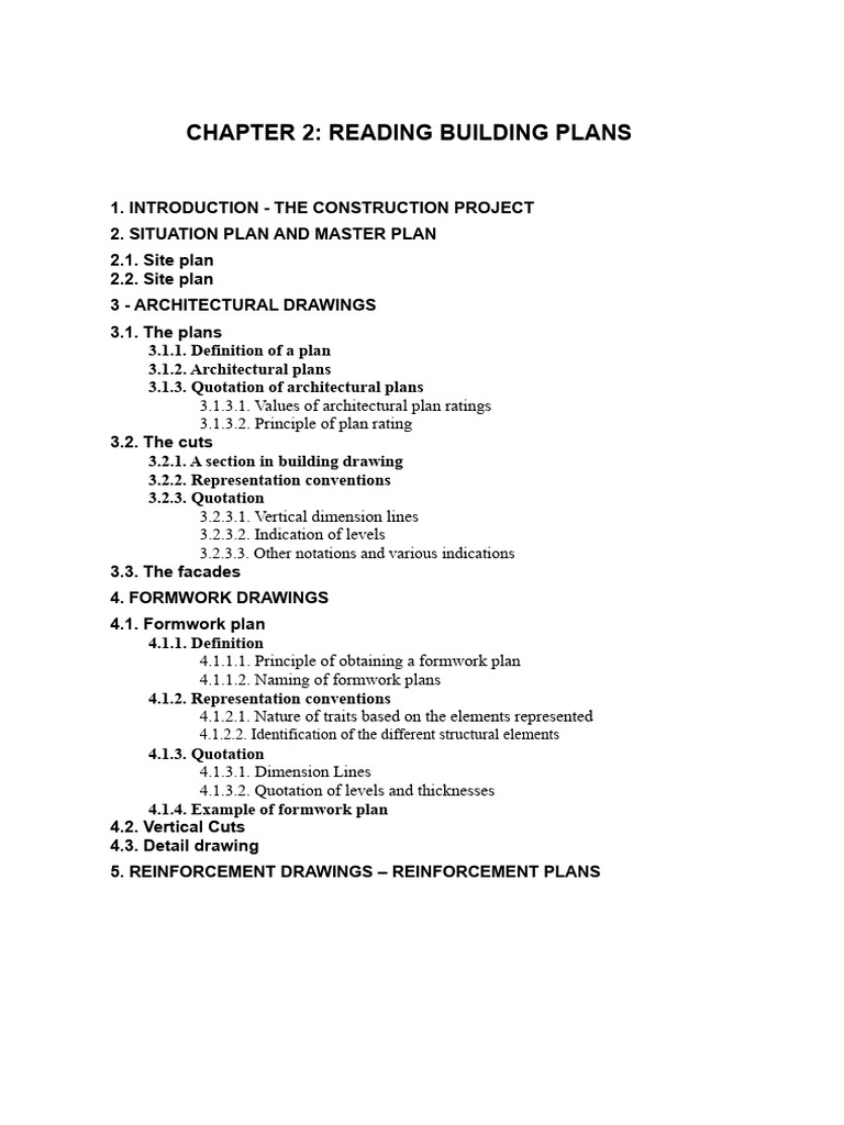 Chapter 2 Reading Plan Building | PDF | Wall | Architectural Design