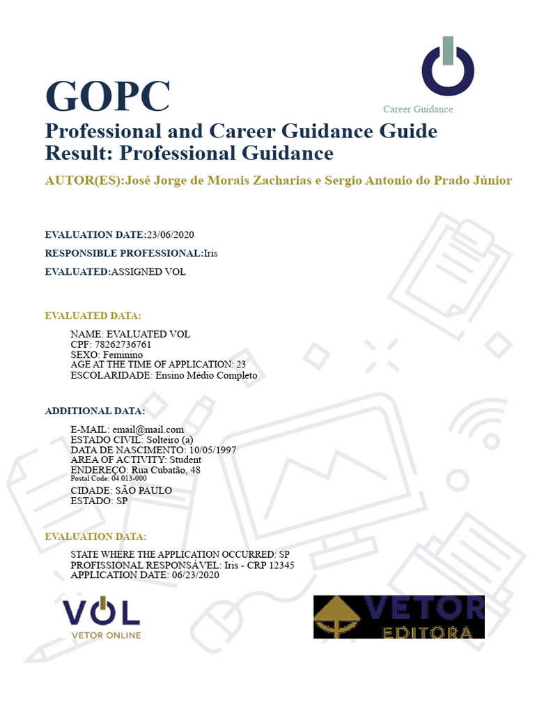 Complete Result Model GOPC Professional Guidance | PDF | Communication ...