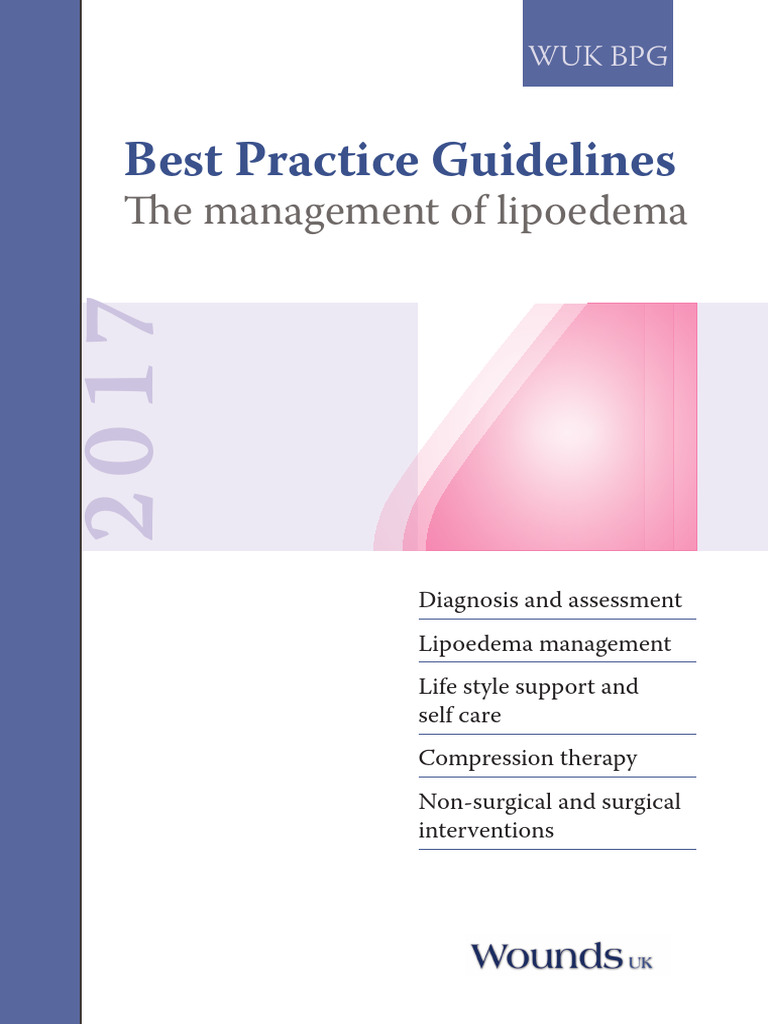 Best Practice Guidelines On The Management of Lipedema | PDF | Edema ...