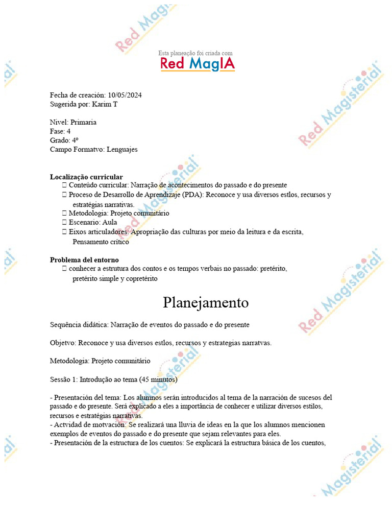 Reconhece e Usa Diversos Estilos, Recursos e Estratégias Narrativas. | PDF