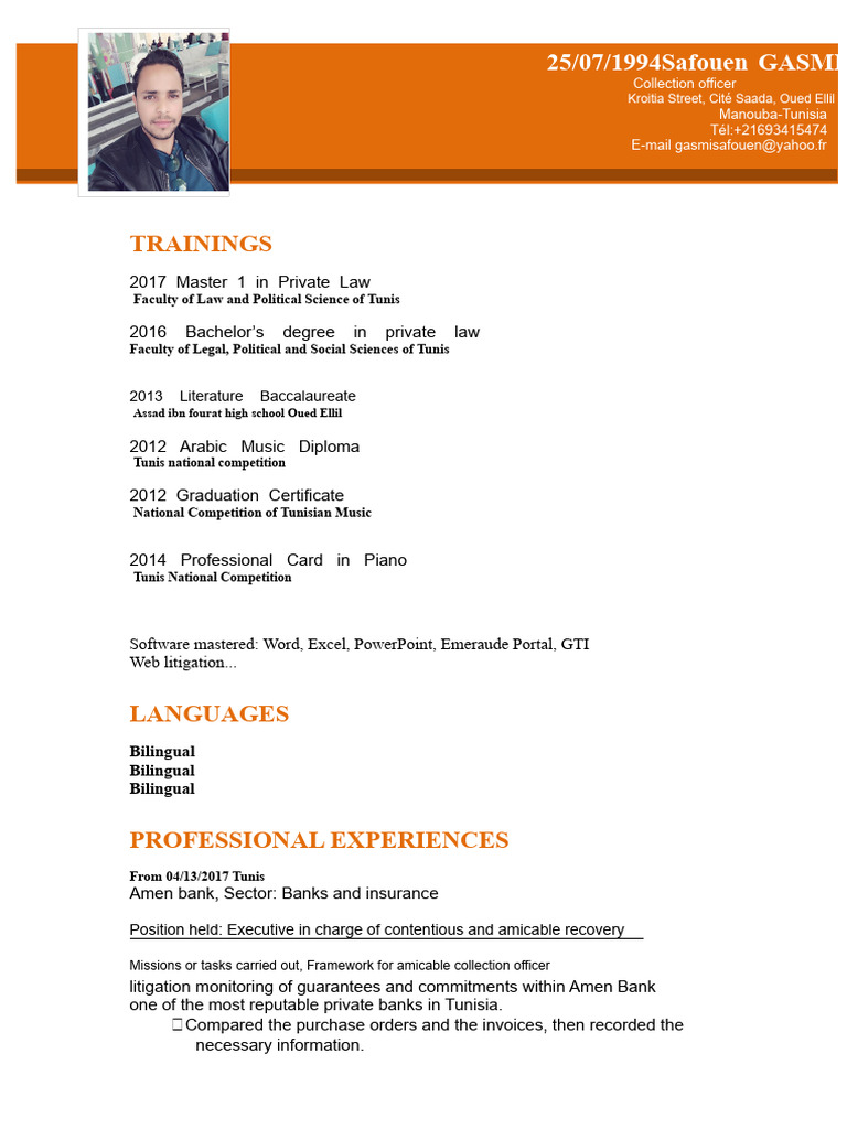 Professional CV | PDF | Banks