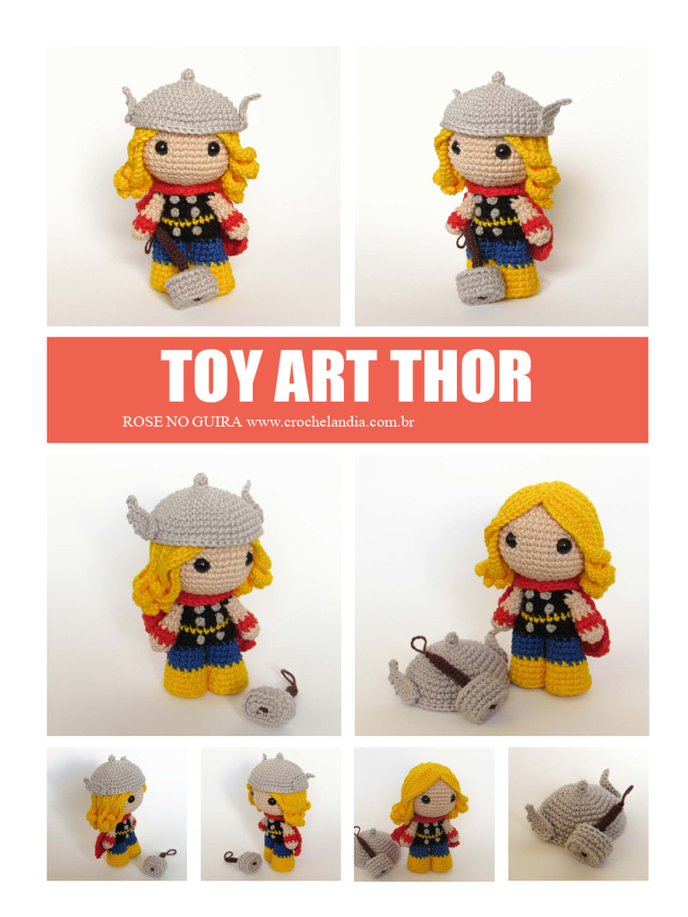 Thor | PDF | Crochet | Yarn