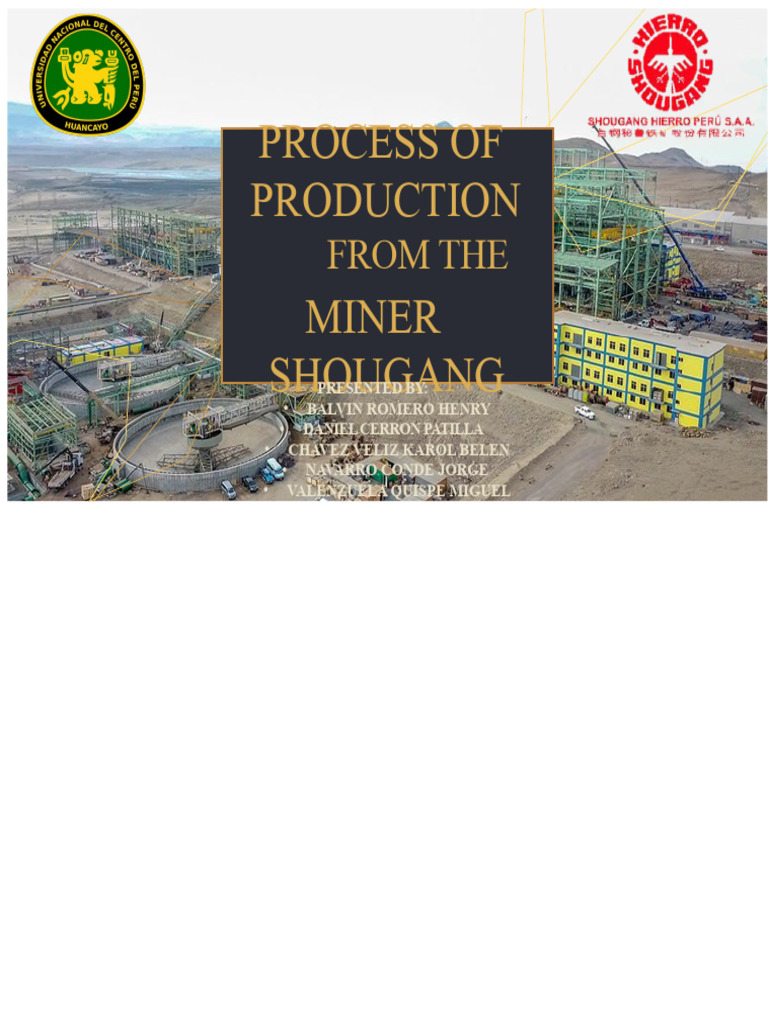 Shougang Expo flowsheet | PDF | Mining | Ore