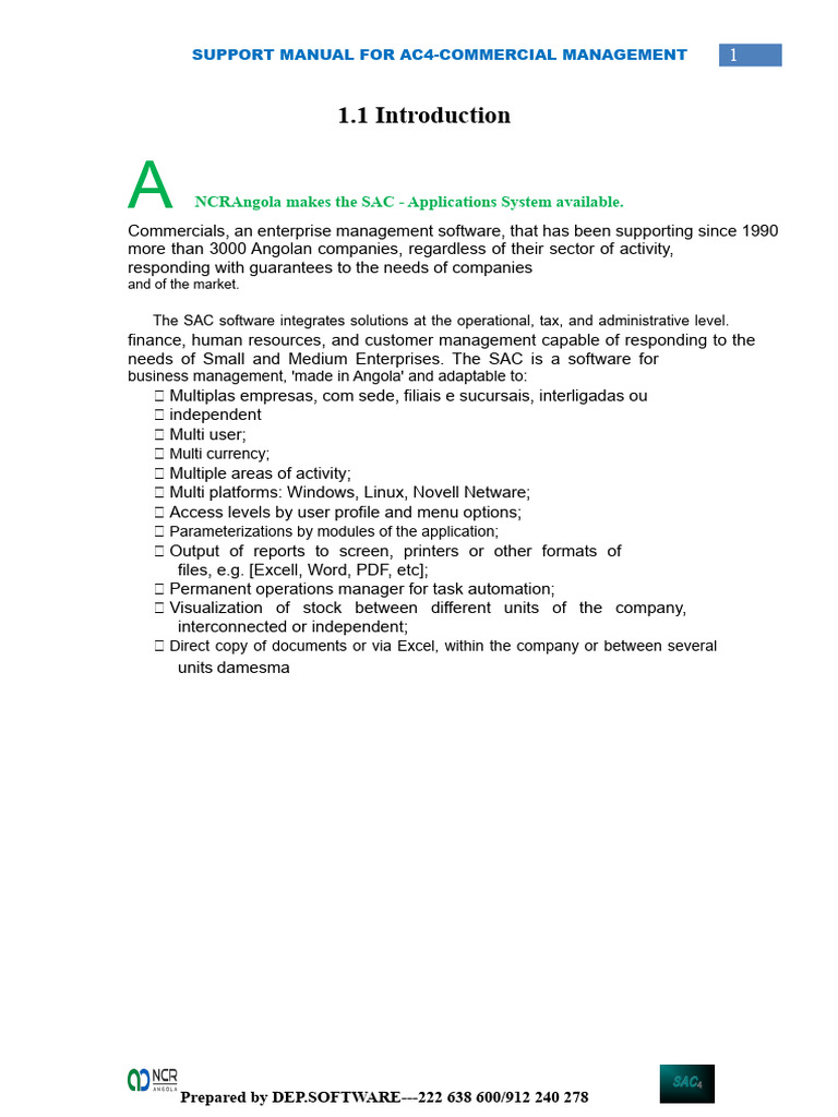 Sac5 Manual Gcom | PDF | Pro Forma | Inventory