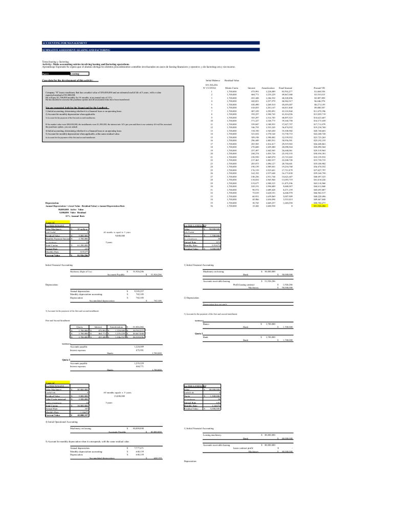 Summative Assessment S10 - 2 - 04 of September 2022 | PDF | Lease ...