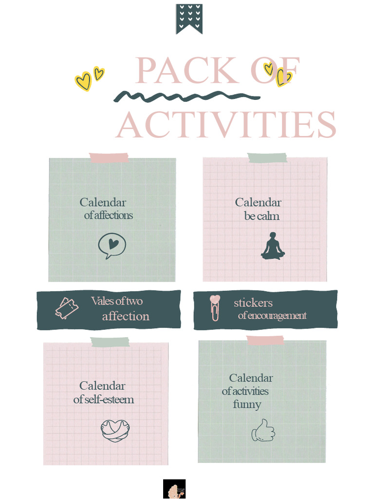 Calm Activities Compliments | PDF
