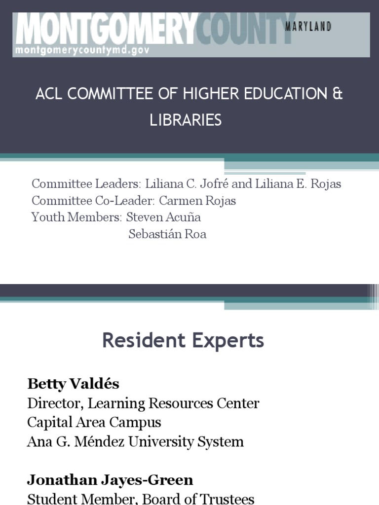 Higher Education and Libraries | PDF | Public Library | Libraries