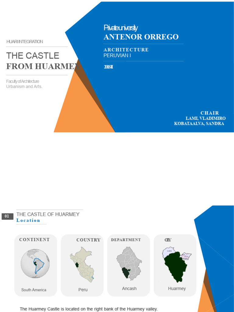 Huarmey Castle | PDF | Masonry | Wall