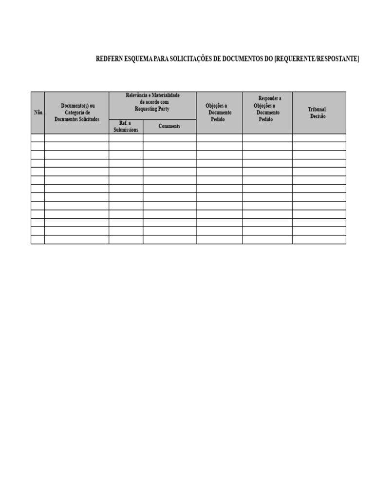 Cronograma de Redfern | PDF