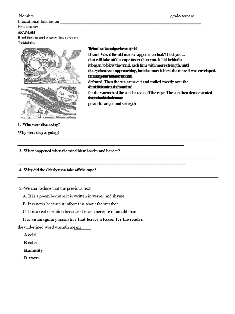 Third Grade Reading Workshop | PDF | Vortices | Storms