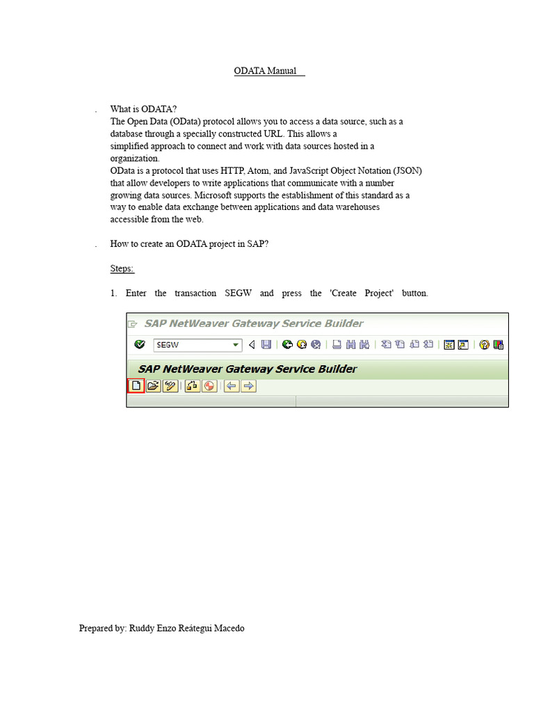 ODATA Manual | PDF | Computer Science | Software Development