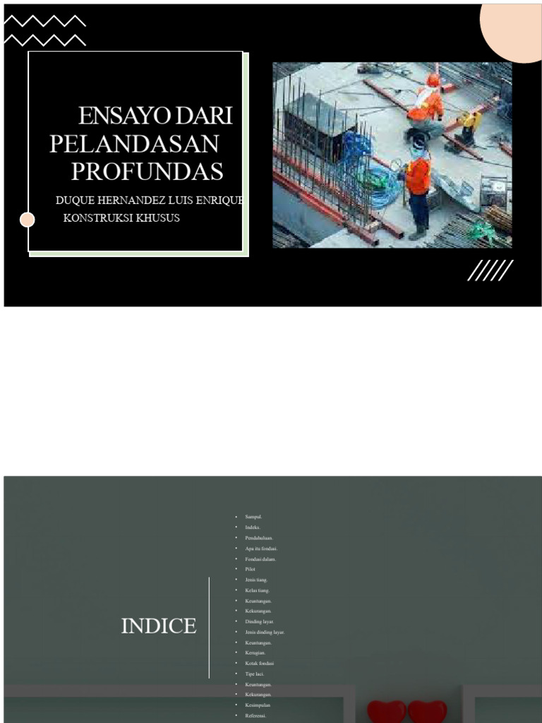 UJI PONDASI DALAM | PDF