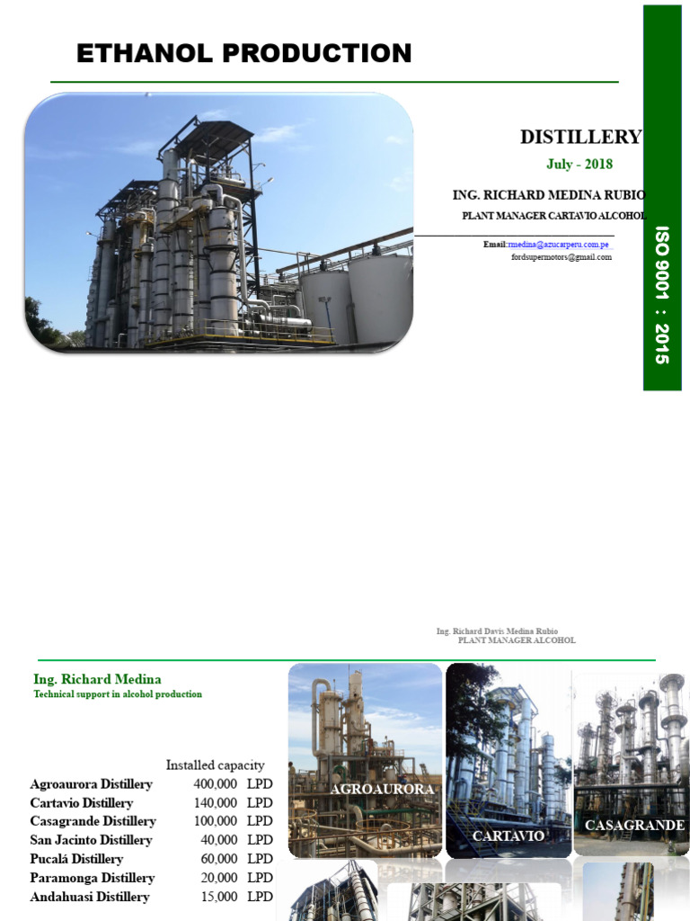 Alcohol Production PDF | PDF | Ethanol | Distillation