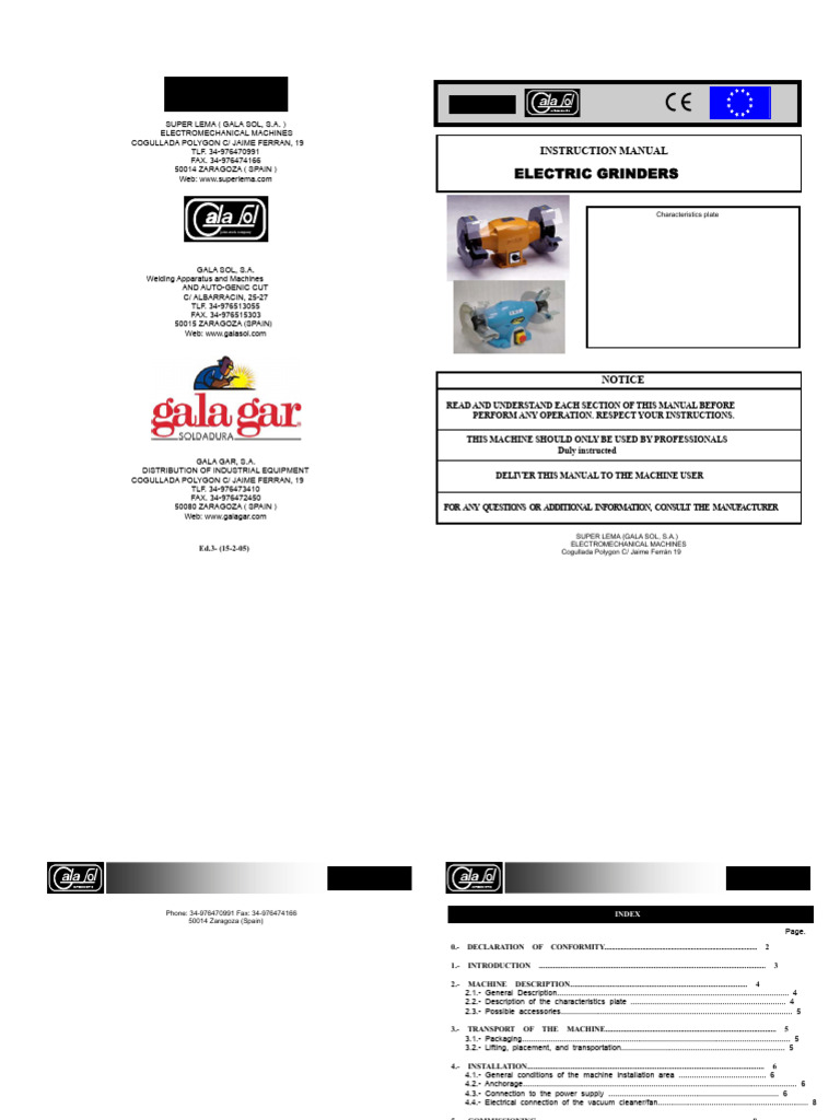 Super Lema Electromechanical Manual | PDF | Electrical Connector | Fires