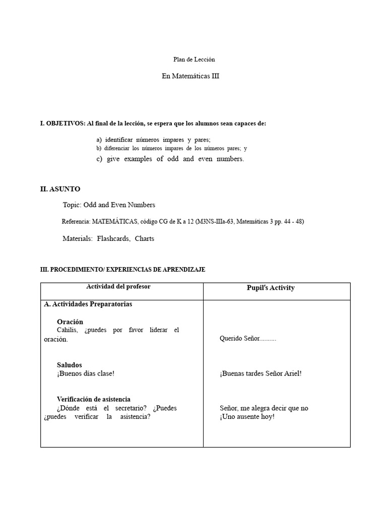 LP Ariel Math 3 | PDF | Aprendizaje | Modificación de comportamiento