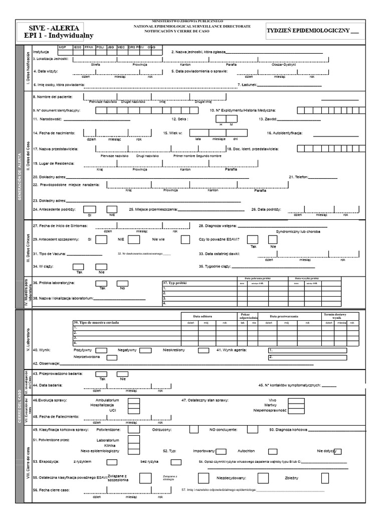 Epi - 1 - Indywidual SIVE Alert | PDF