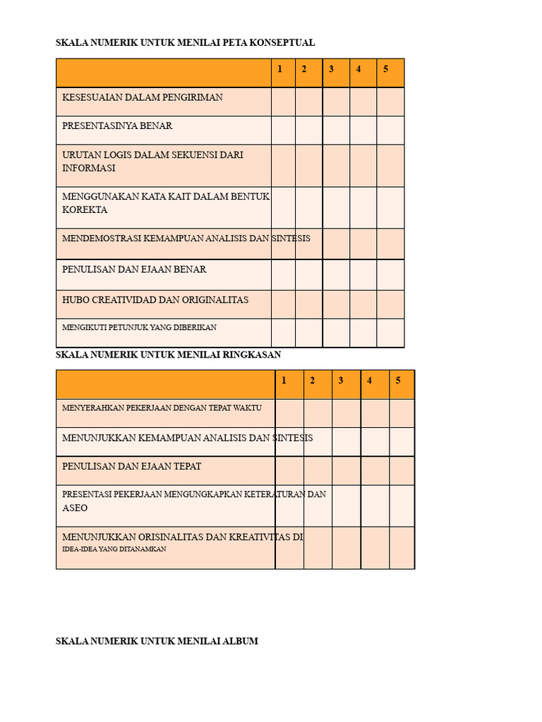 Skala Numerik | PDF