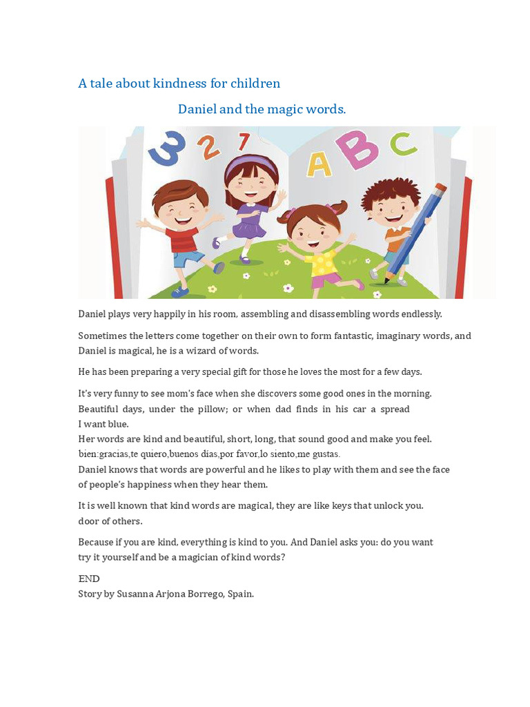 1492439943Dua-Story Daniel and The Magic Words | PDF