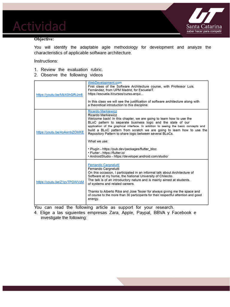 ACT1-DMI-P1 Integral Mobile Development | PDF | Agile Software ...