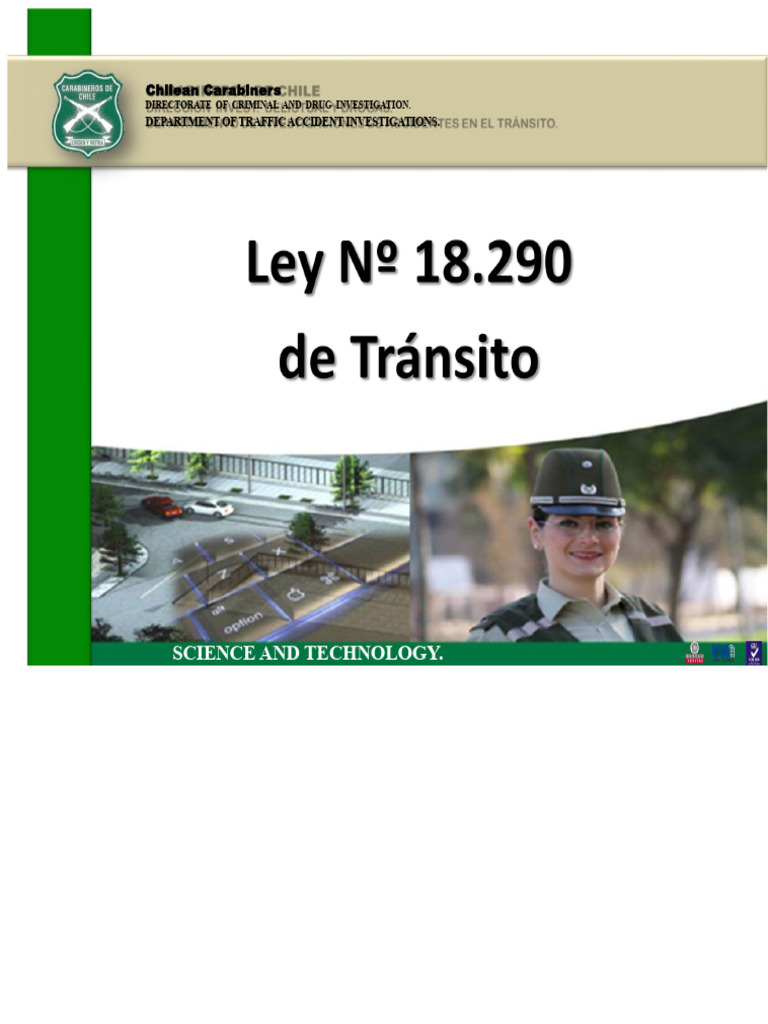 Presentation of the traffic law | PDF | Traffic | Road