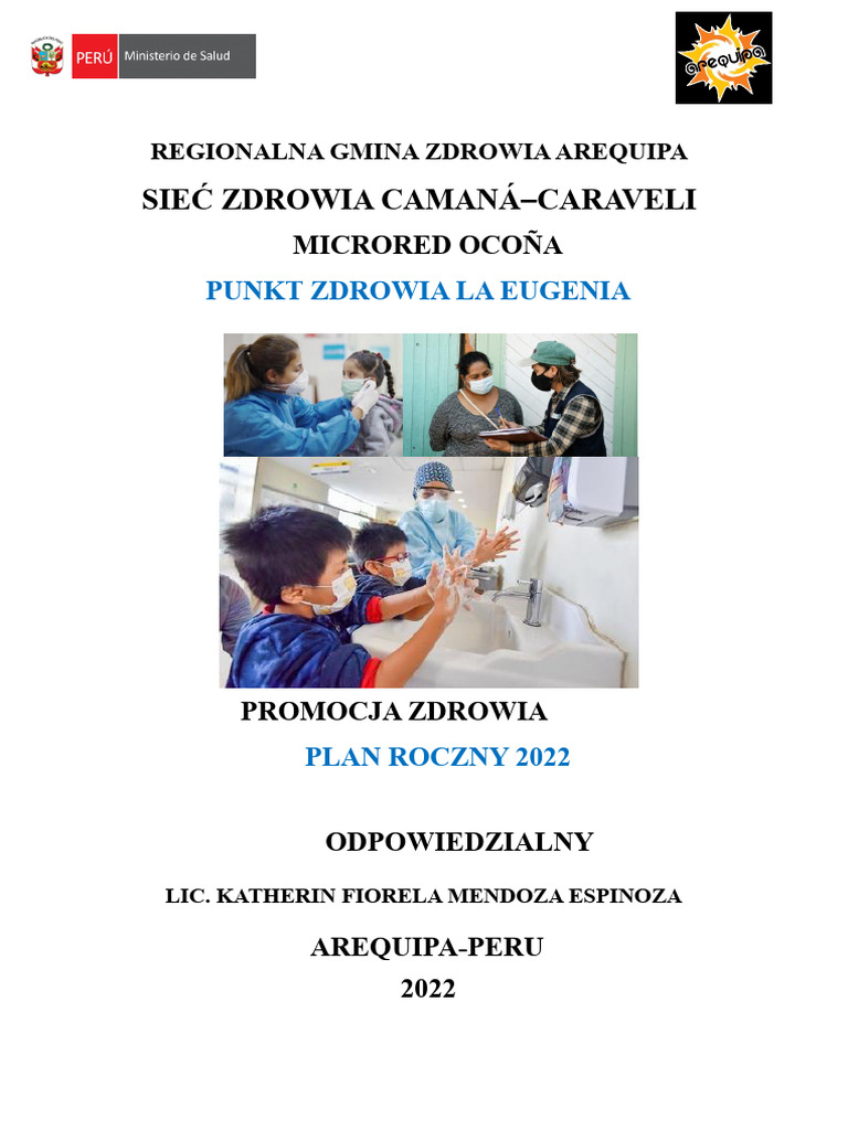 Roczny Plan Promocji Zdrowia | PDF