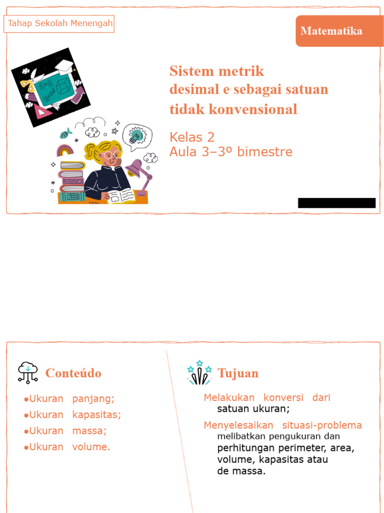 Panduan Sistem Metrik Desimal Matematika | PDF