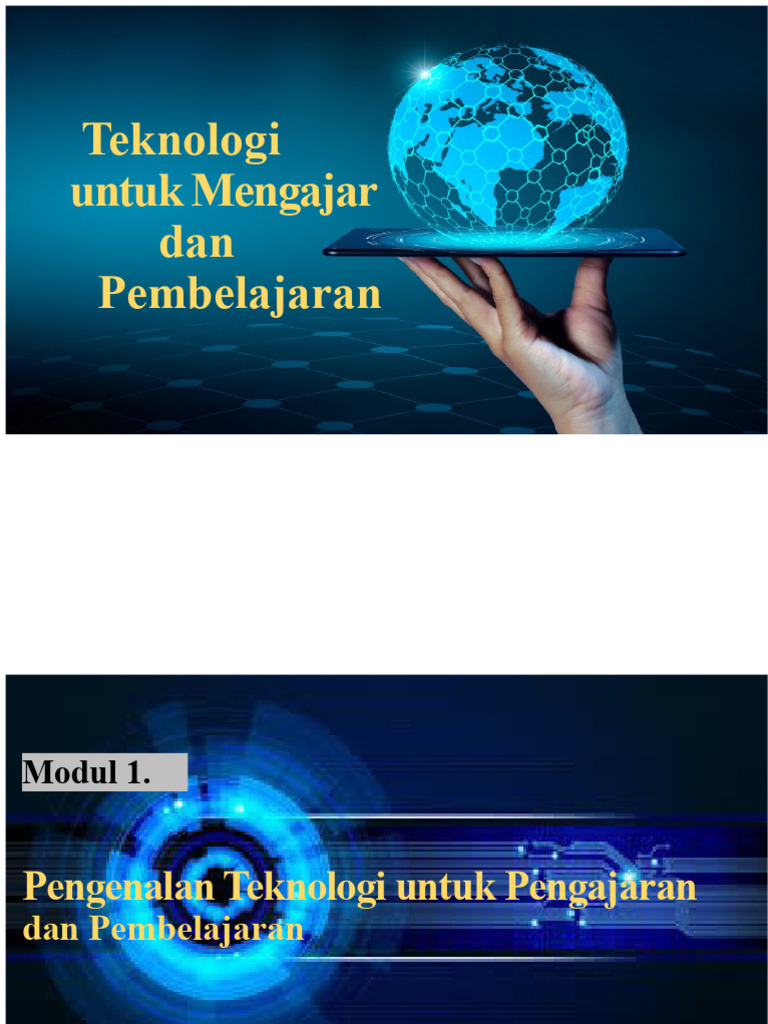 Pengenalan Teknologi untuk Pembelajaran | PDF