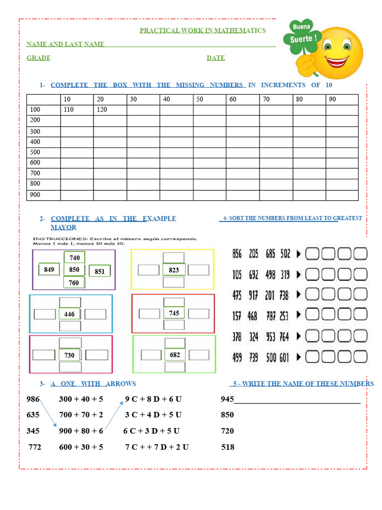 Normal Mathematics Practical Work | PDF
