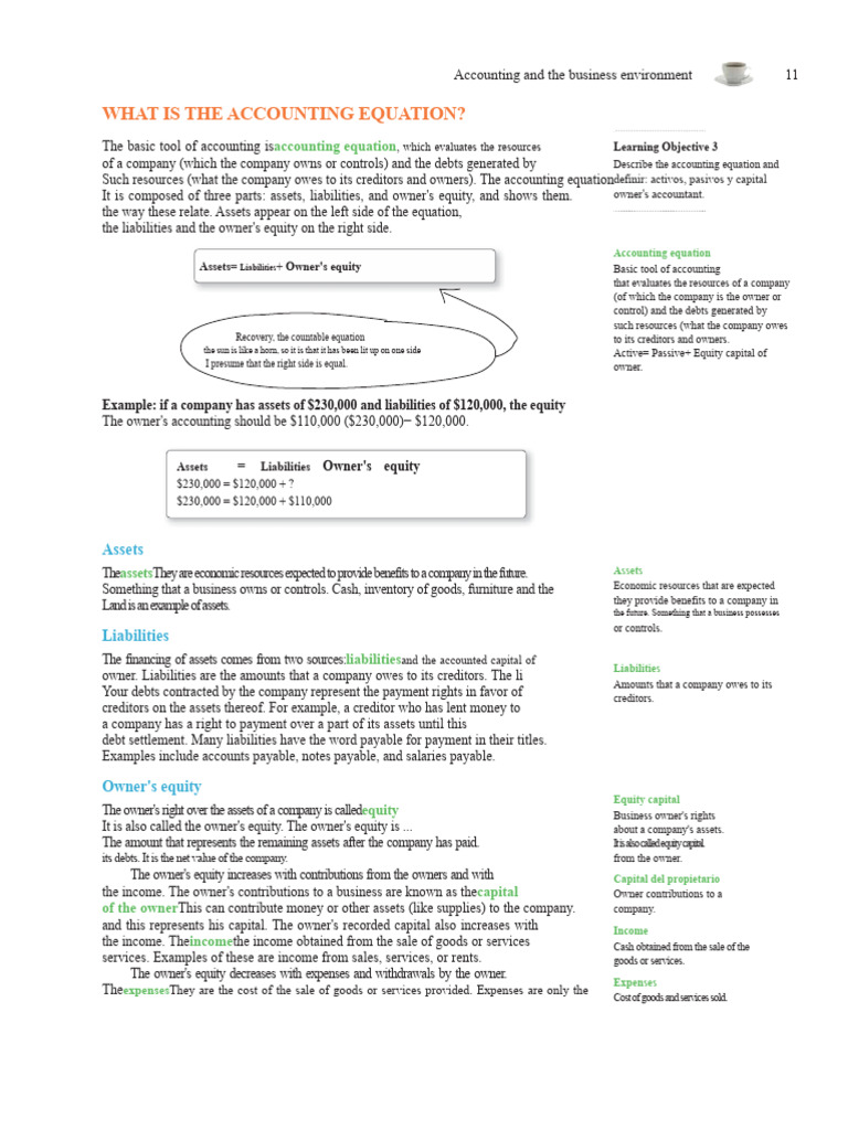 Accounting Equation-1 | PDF | Debits And Credits | Equity (Finance)