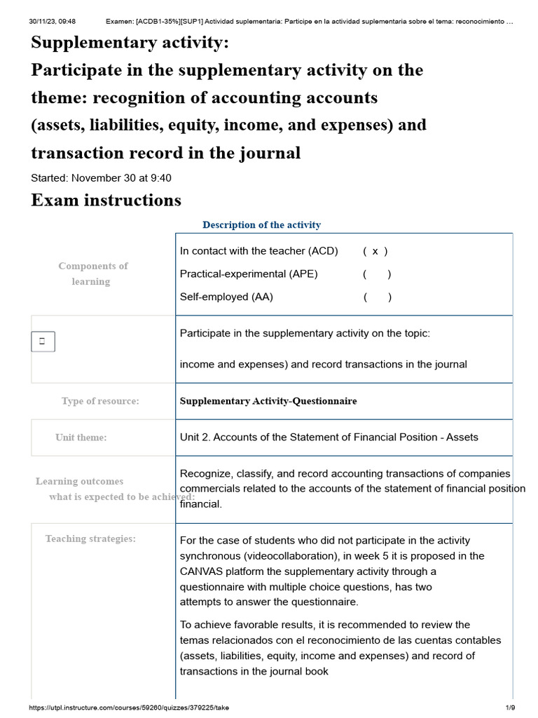 SUPPLEMENTARY ACTIVITY VIDEO COLLABORATION UNIT 1 AND 2 | PDF | Value ...