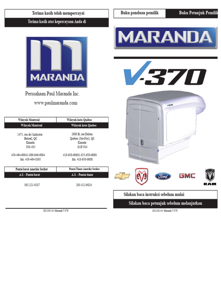 Garansi Seumur Hidup Produk Maranda | PDF