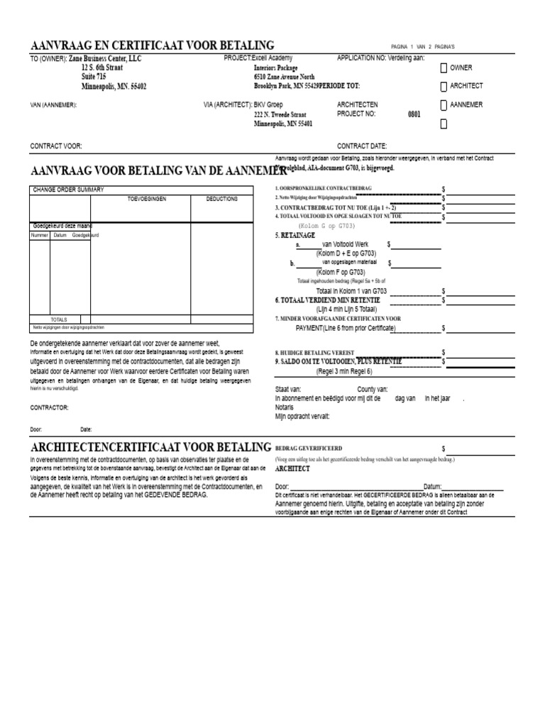Aia G702-Formulier | PDF