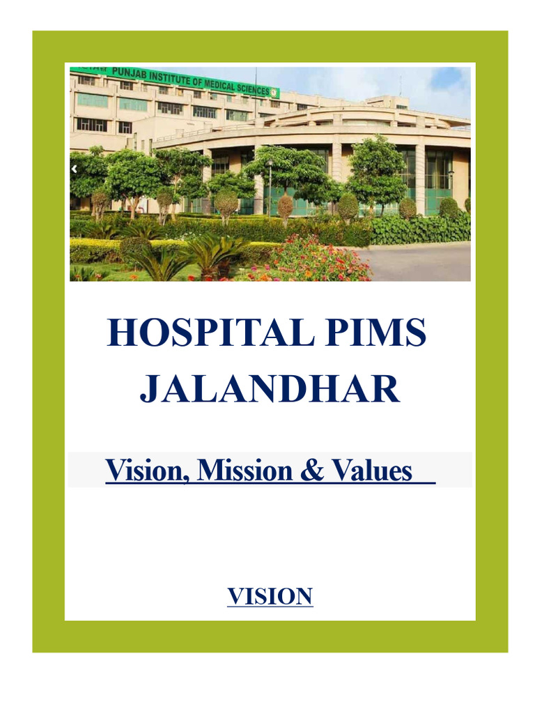 Hospital Pims Jalandhar | PDF | Enfermería | Cuidado de la salud
