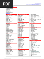 Comprehensive CSI Code List 2024 | PDF | Hvac | Concrete