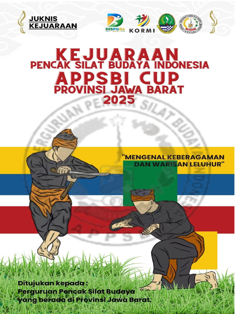 Kejuaraan Pencak Silat Budaya 2025 Jabar | PDF
