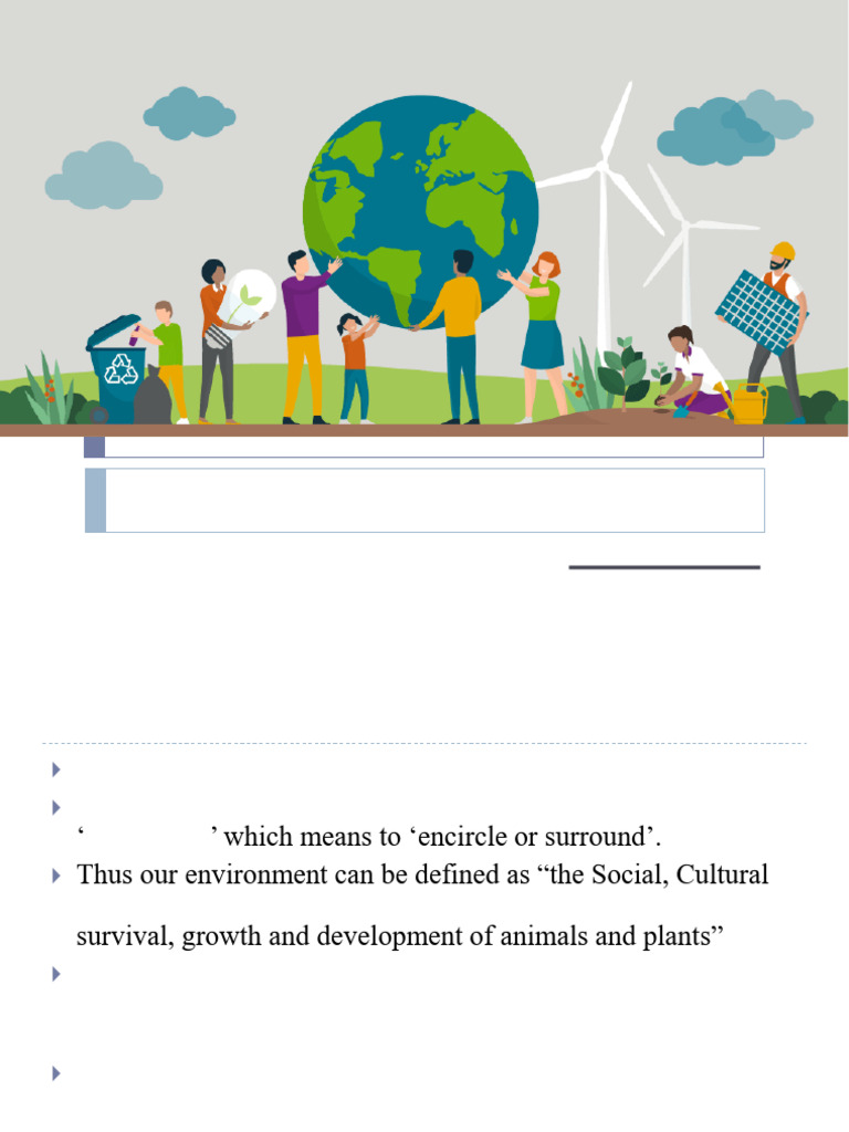 Unit 1. Environment | PDF | Natural Environment | Environmental Degradation