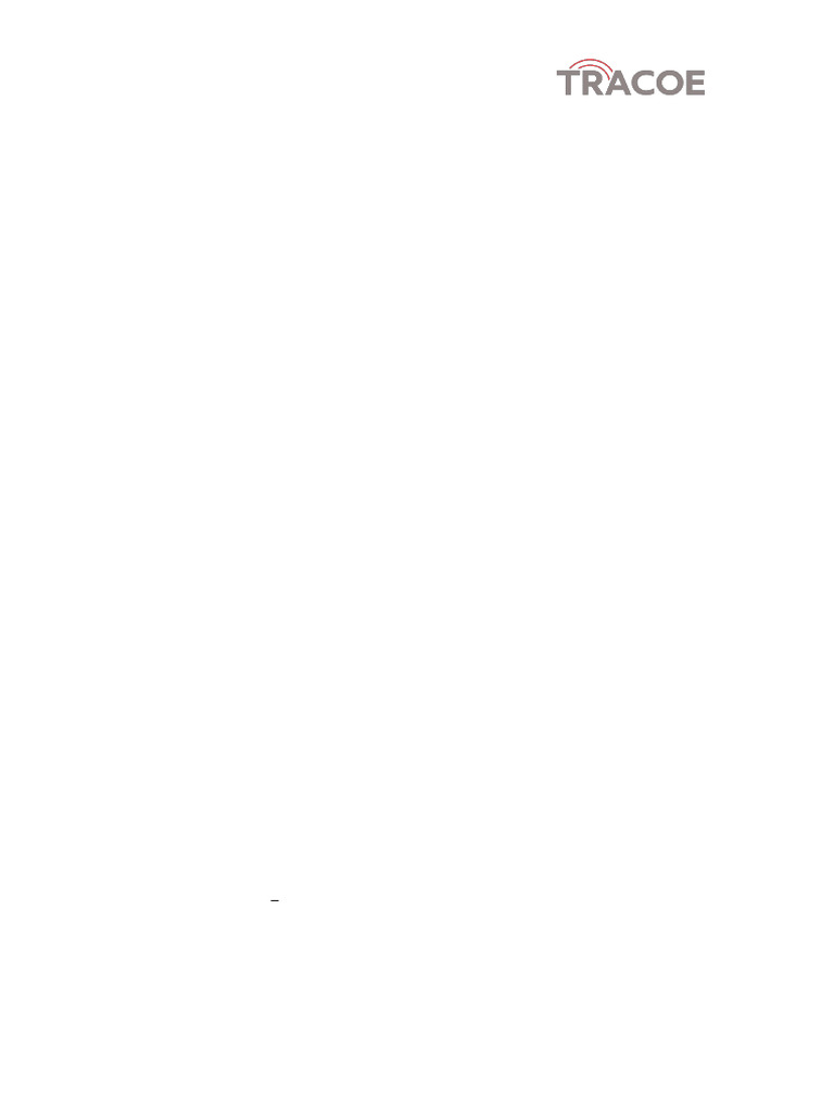 Certificate of Analysis for Tracoe Products | PDF