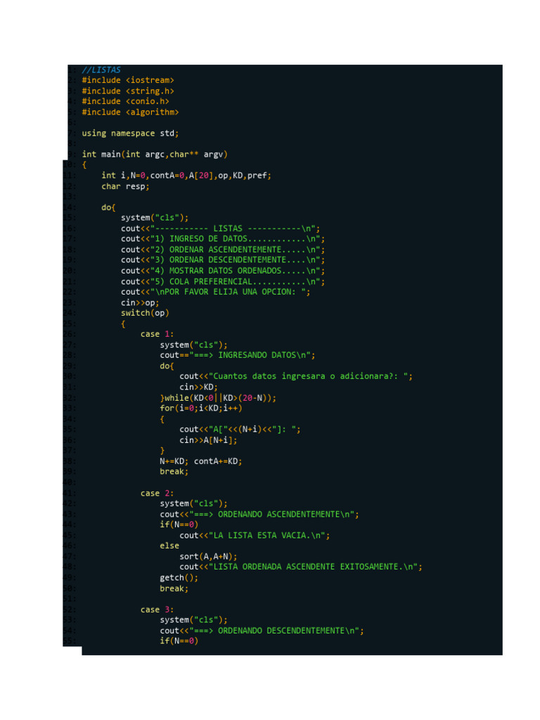 Using Namespace Int Int Char Int Char Do: STD Main Argc Argv I N Conta ...