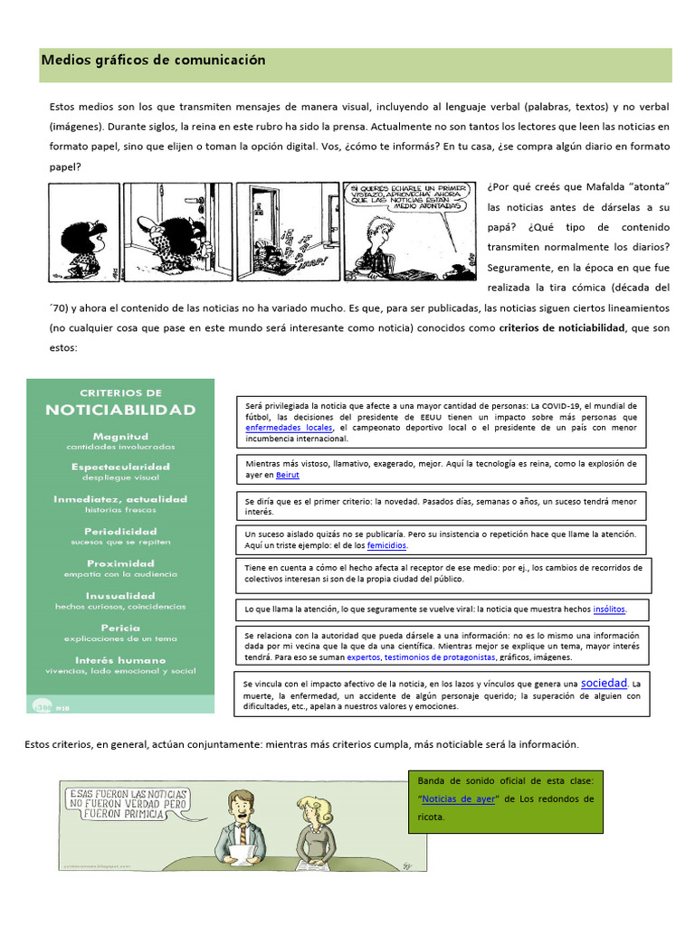 Unidad 1. MMC, Signo, Infograf, Medios Gráficos | PDF | Semiótica | Comunicación