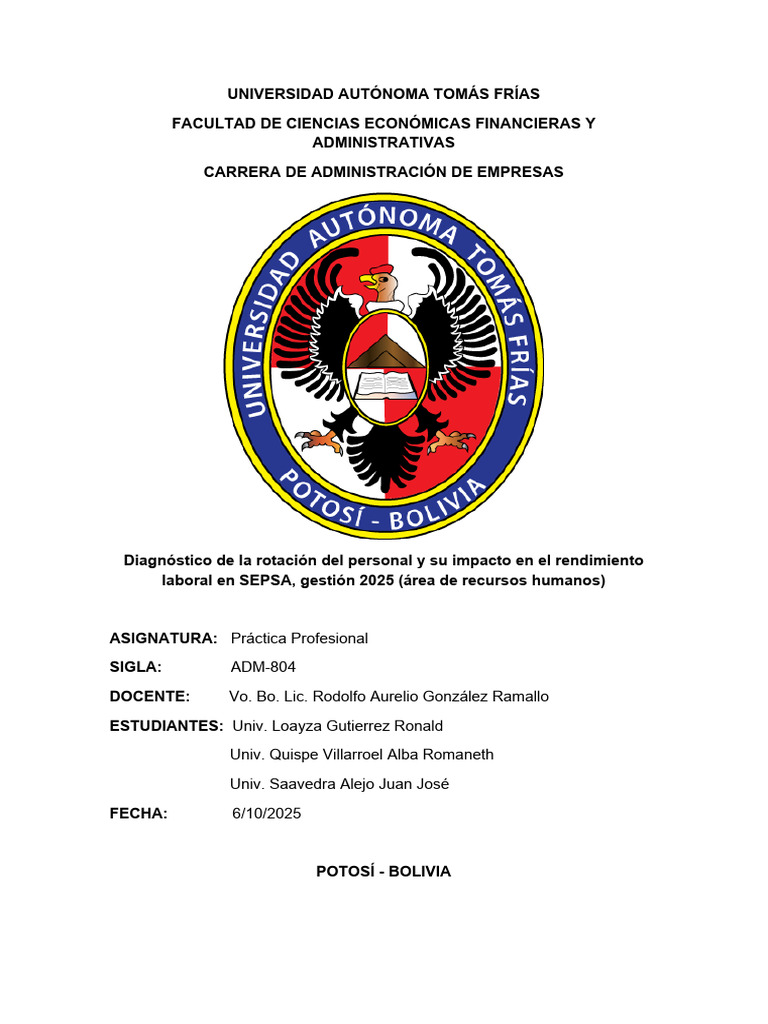 SEPSA PRIMERA PARTE(1) | PDF | Gestión de recursos humanos | Business