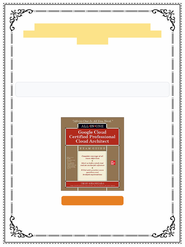 Google Cloud Certified Professional Cloud Architect All-in-One Exam ...