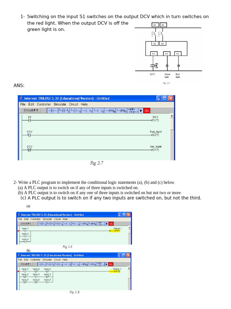 PLC Examples | PDF | Programmable Logic Controller | Computing