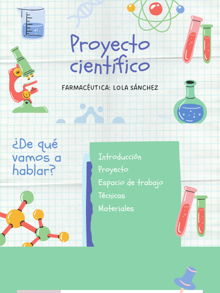Presentación Proyecto Científico Laboratorio Infantil Ilustrado ...